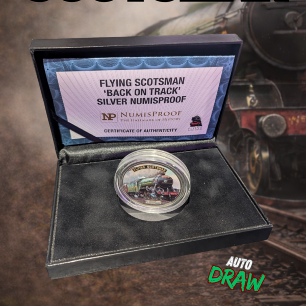 🚂 THE FLYING SCOTSMAN - WIN THIS 2 oz FLYING SCOTSMAN ‘Back On Track ...